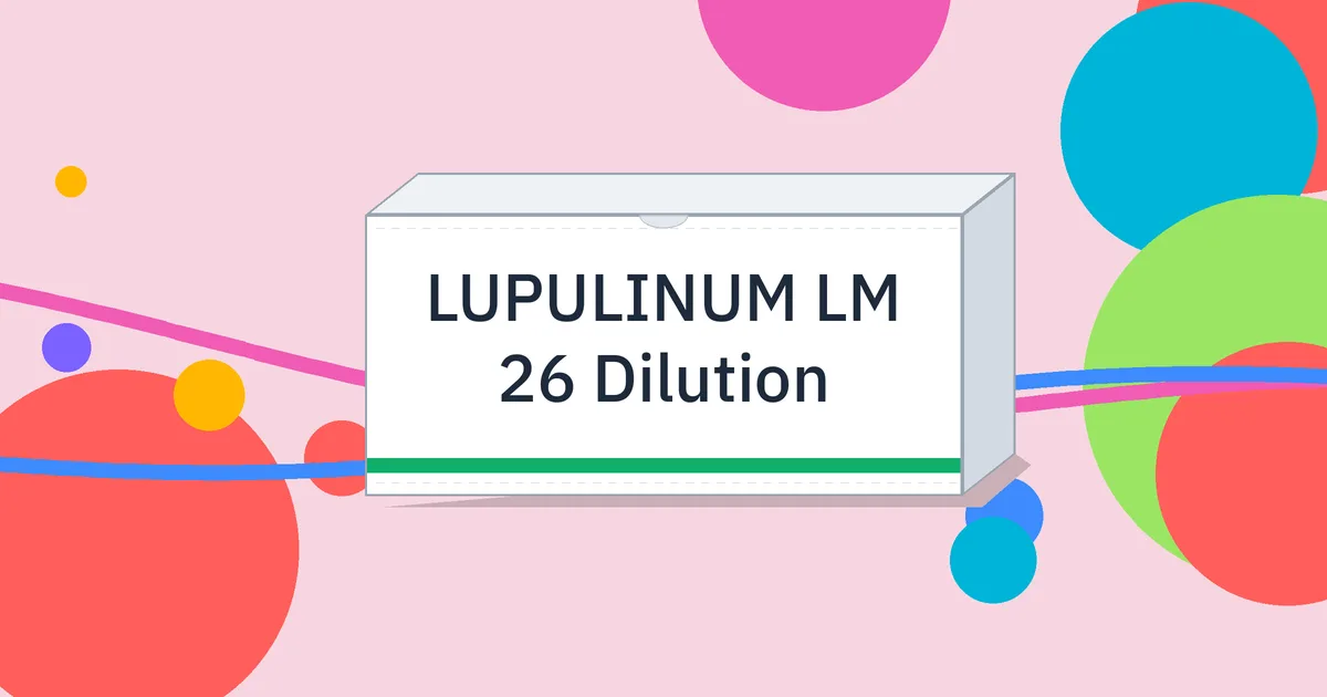 Symbolbild: Packung mit der Aufschrift LUPULINUM LM 26 Dilution (PZN 13536802) – Verfügbarkeit und Bezug in Apotheken in Frankfurt am Main