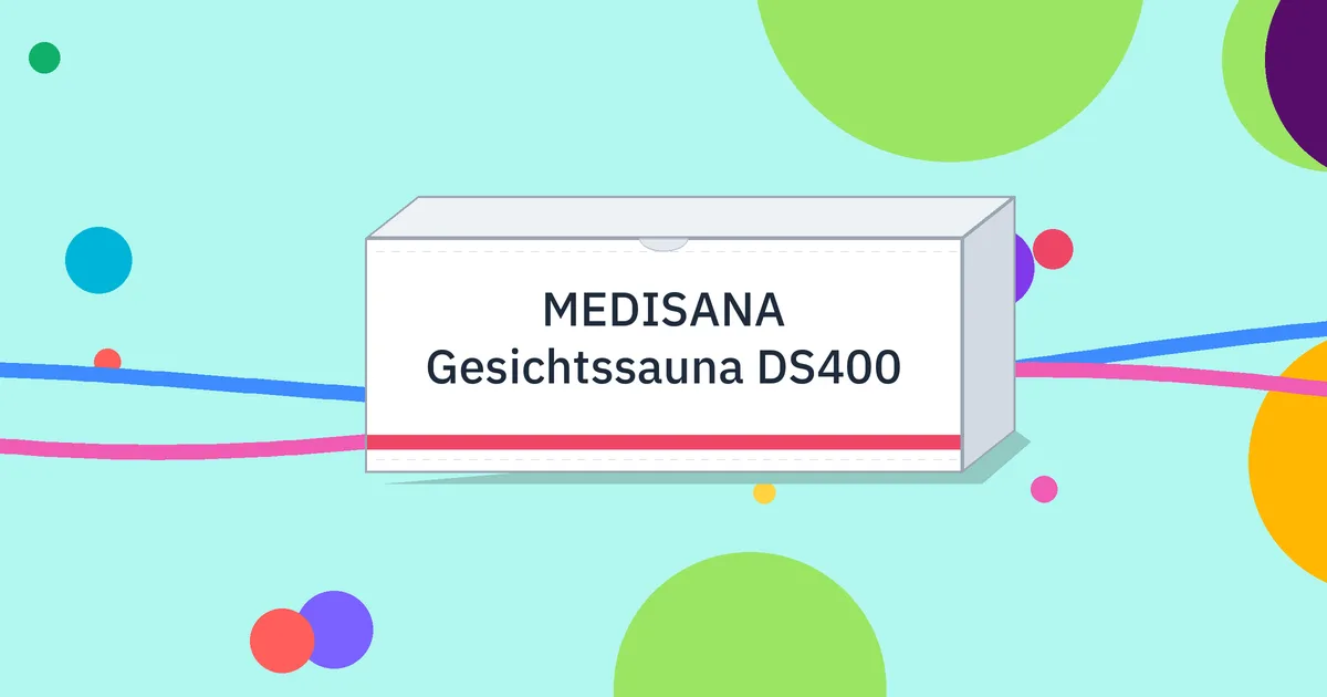 Symbolbild: Packung mit der Aufschrift MEDISANA Gesichtssauna DS400 (PZN 18323531) – Verfügbarkeit und Bezug in Apotheken in Frankfurt am Main