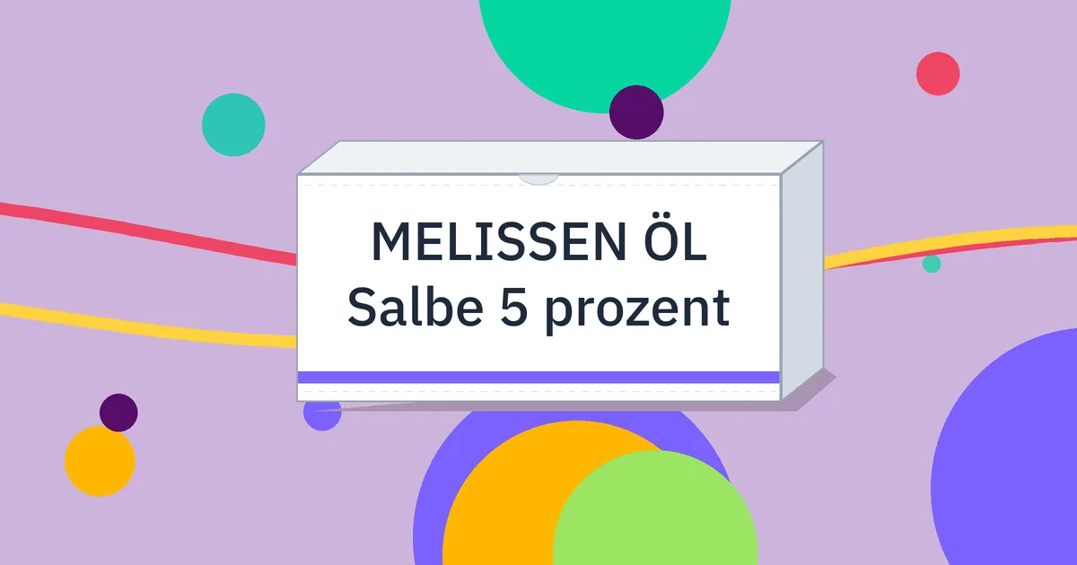Symbolbild: Packung mit der Aufschrift MELISSEN ÖL Salbe 5 prozent (PZN 18900980) – Verfügbarkeit und Bezug in Apotheken in Frankfurt am Main