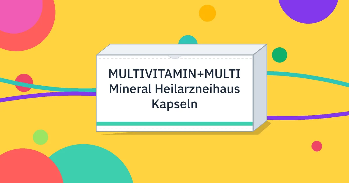 Symbolbild: Packung mit der Aufschrift MULTIVITAMIN+MULTI Mineral Heilarzneihaus Kapseln (PZN 15876005) – Verfügbarkeit und Bezug in Apotheken in Frankfurt am Main