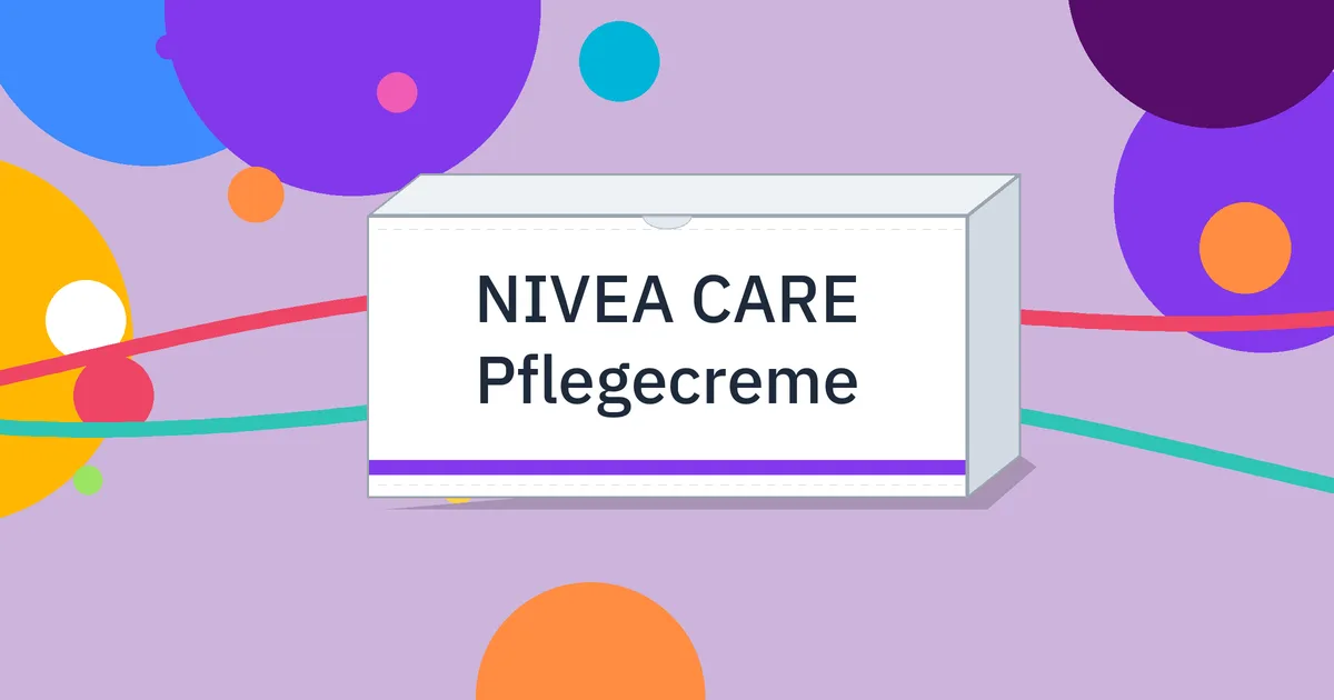 Symbolbild: Packung mit der Aufschrift NIVEA CARE Pflegecreme (PZN 11562557) – Verfügbarkeit und Bezug in Apotheken in Frankfurt am Main