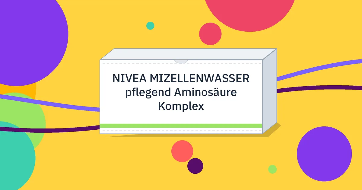 Symbolbild: Packung mit der Aufschrift NIVEA MIZELLENWASSER pflegend Aminosäure Komplex (PZN 18912339) – Verfügbarkeit und Bezug in Apotheken in Frankfurt am Main
