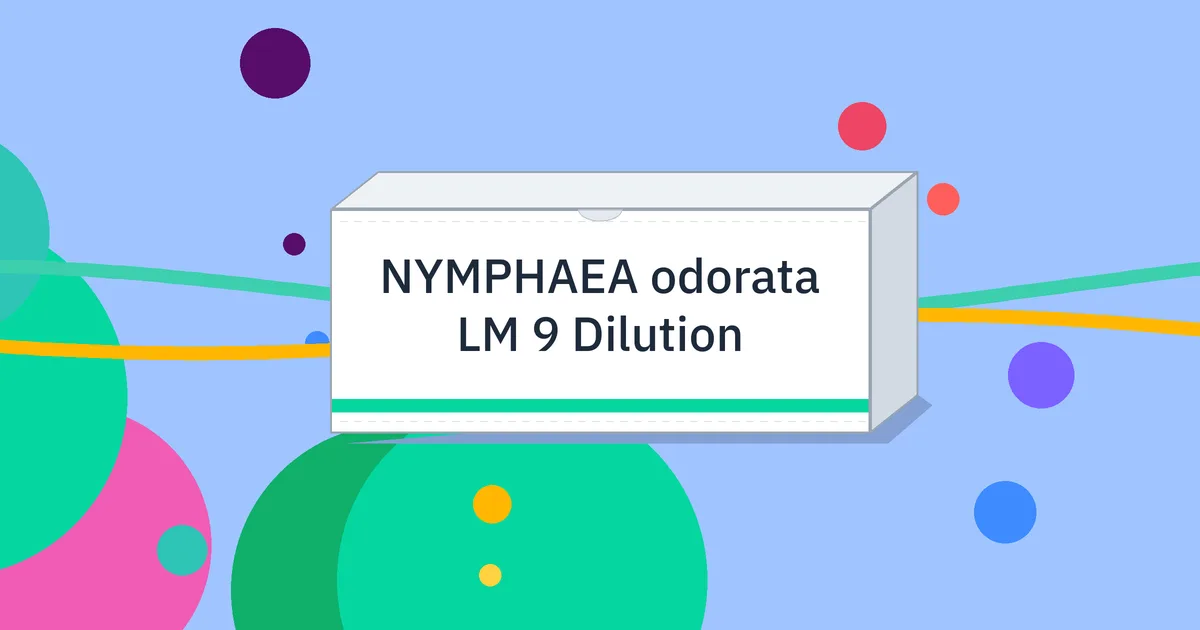 Symbolbild: Packung mit der Aufschrift NYMPHAEA odorata LM 9 Dilution (PZN 13621399) – Verfügbarkeit und Bezug in Apotheken in Frankfurt am Main