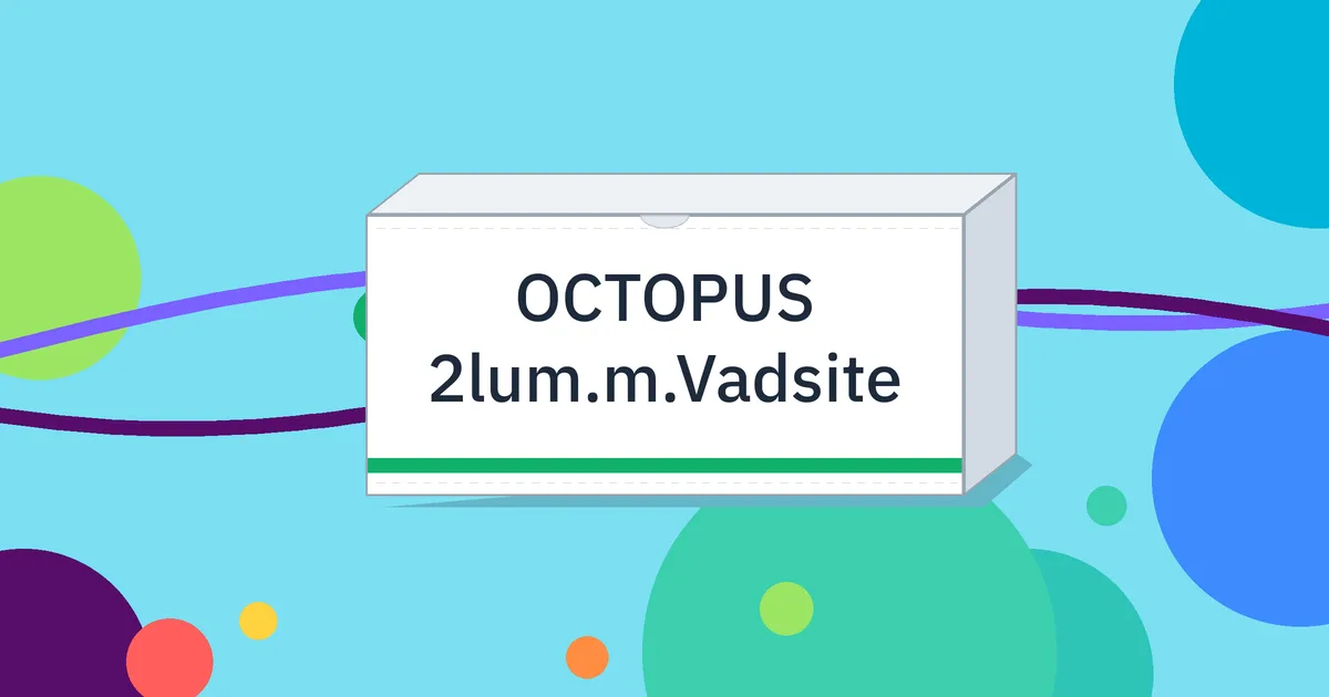 Symbolbild: Packung mit der Aufschrift OCTOPUS 2lum.m.Vadsite (PZN 13713500) – Verfügbarkeit und Bezug in Apotheken in Frankfurt am Main