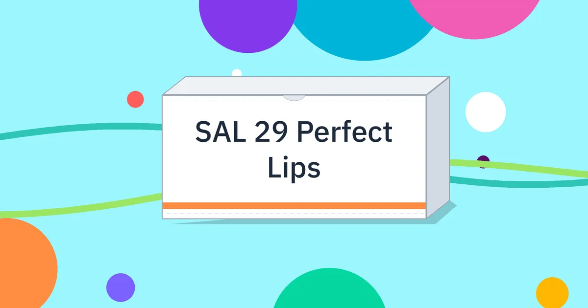 Symbolbild: Packung mit der Aufschrift SAL 29 Perfect Lips (PZN 02030749) – Verfügbarkeit und Bezug in Apotheken in Frankfurt am Main