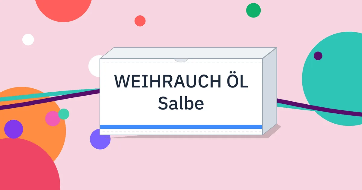 Symbolbild: Packung mit der Aufschrift WEIHRAUCH ÖL Salbe (PZN 18180959) – Verfügbarkeit und Bezug in Apotheken in Frankfurt am Main