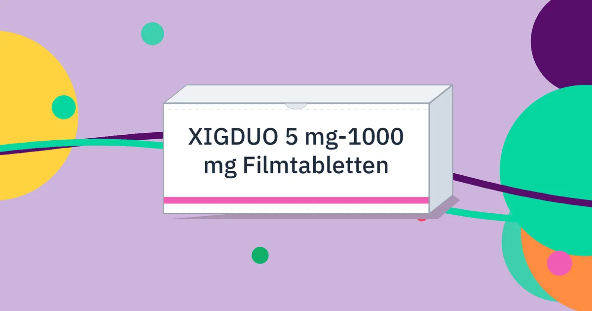 Symbolbild: Packung mit der Aufschrift XIGDUO 5 mg-1000 mg Filmtabletten (PZN 10126587) – Verfügbarkeit und Bezug in Apotheken in Frankfurt am Main