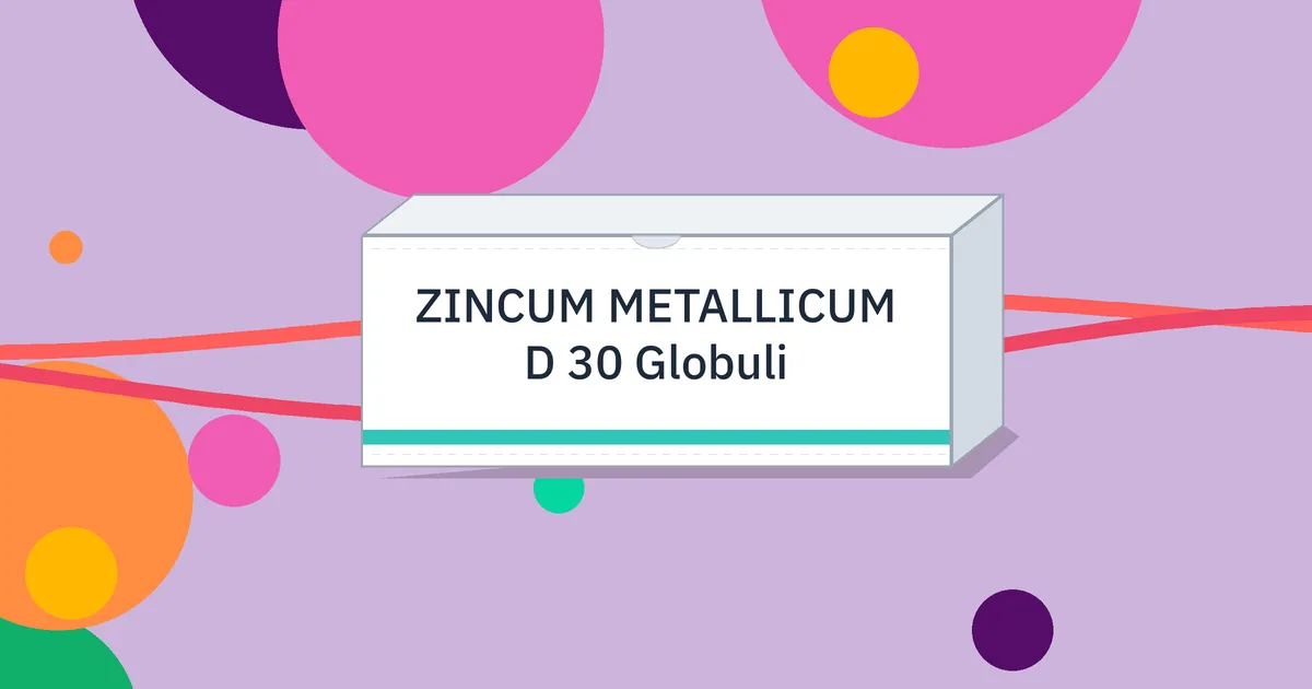 Symbolbild: Packung mit der Aufschrift ZINCUM METALLICUM D 30 Globuli (PZN 01789099) – Verfügbarkeit und Bezug in Apotheken in Frankfurt am Main