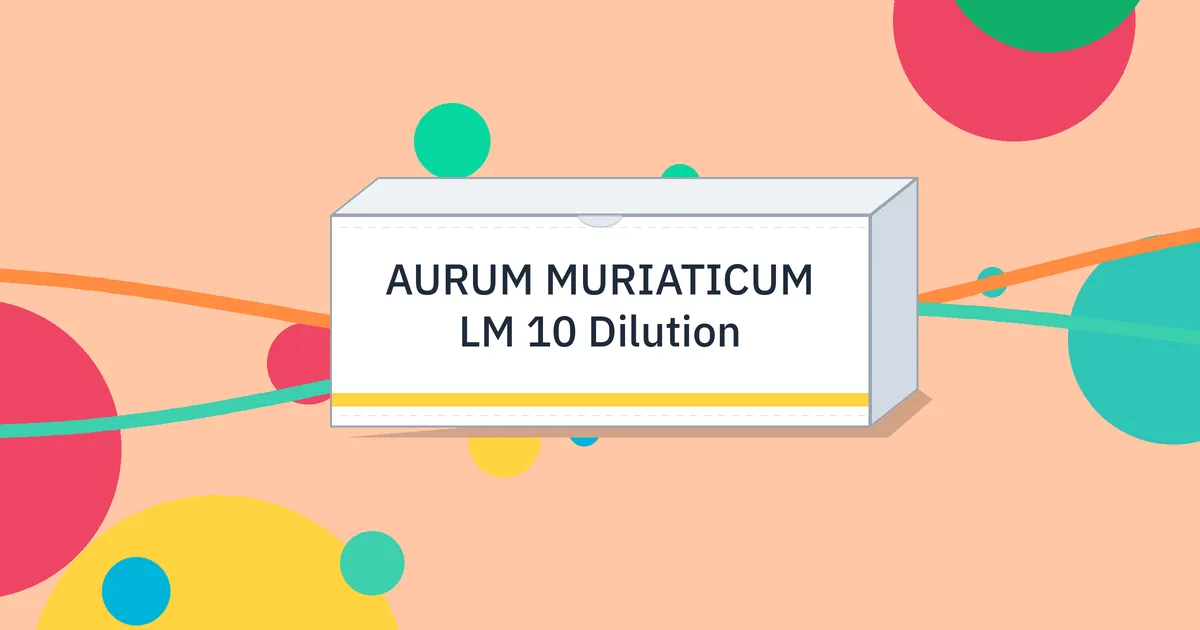 Symbolbild: Packung mit der Aufschrift AURUM MURIATICUM LM 10 Dilution (PZN 12785495) – Verfügbarkeit und Bezug in Apotheken in Frankfurt am Main