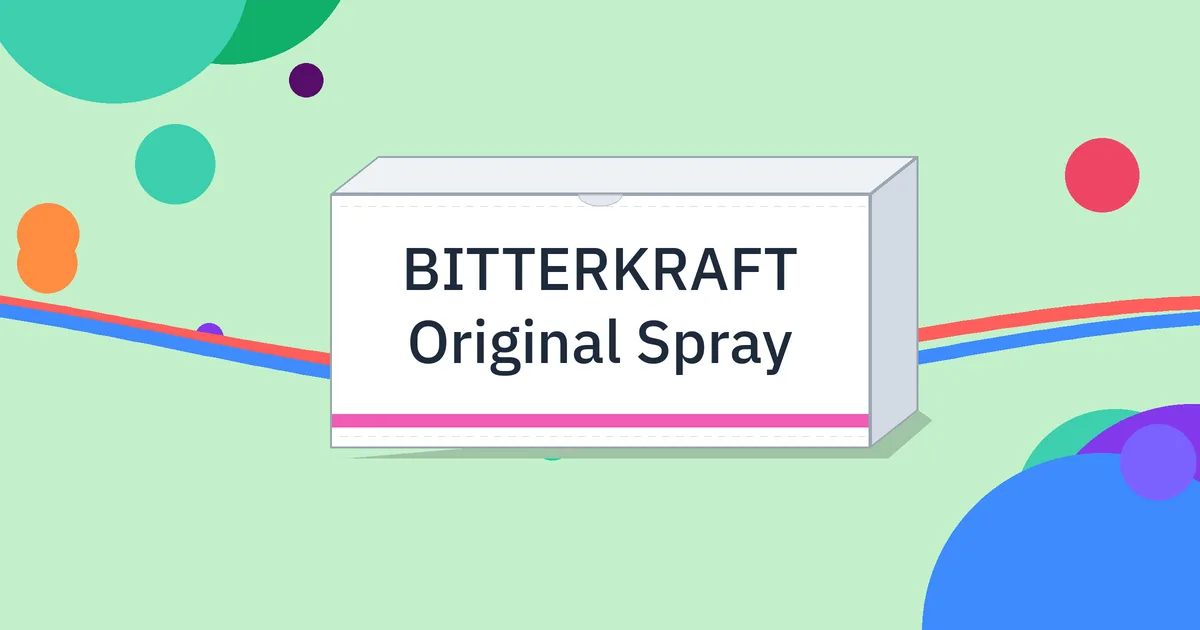 Symbolbild: Packung mit der Aufschrift BITTERKRAFT Original Spray (PZN 15262668) – Verfügbarkeit und Bezug in Apotheken in Frankfurt am Main