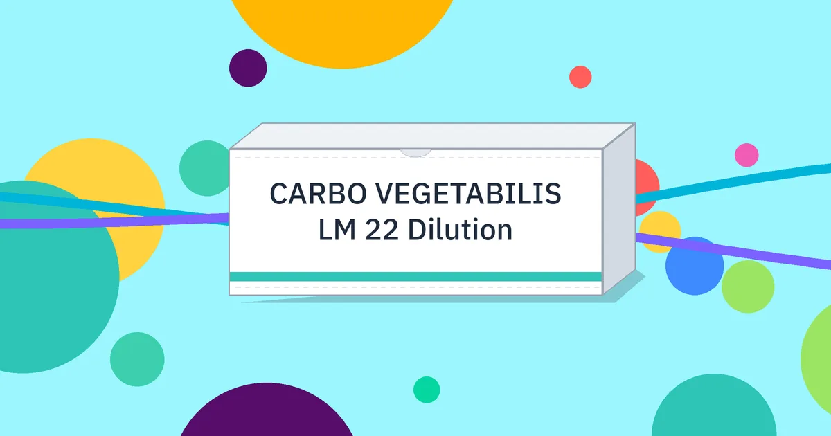 Symbolbild: Packung mit der Aufschrift CARBO VEGETABILIS LM 22 Dilution (PZN 12809563) – Verfügbarkeit und Bezug in Apotheken in Frankfurt am Main