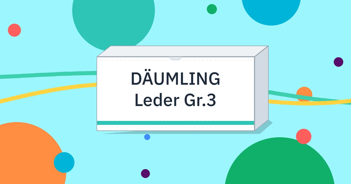 Symbolbild: Packung mit der Aufschrift DÄUMLING Leder Gr.3 (PZN 08517168) – Verfügbarkeit und Bezug in Apotheken in Frankfurt am Main