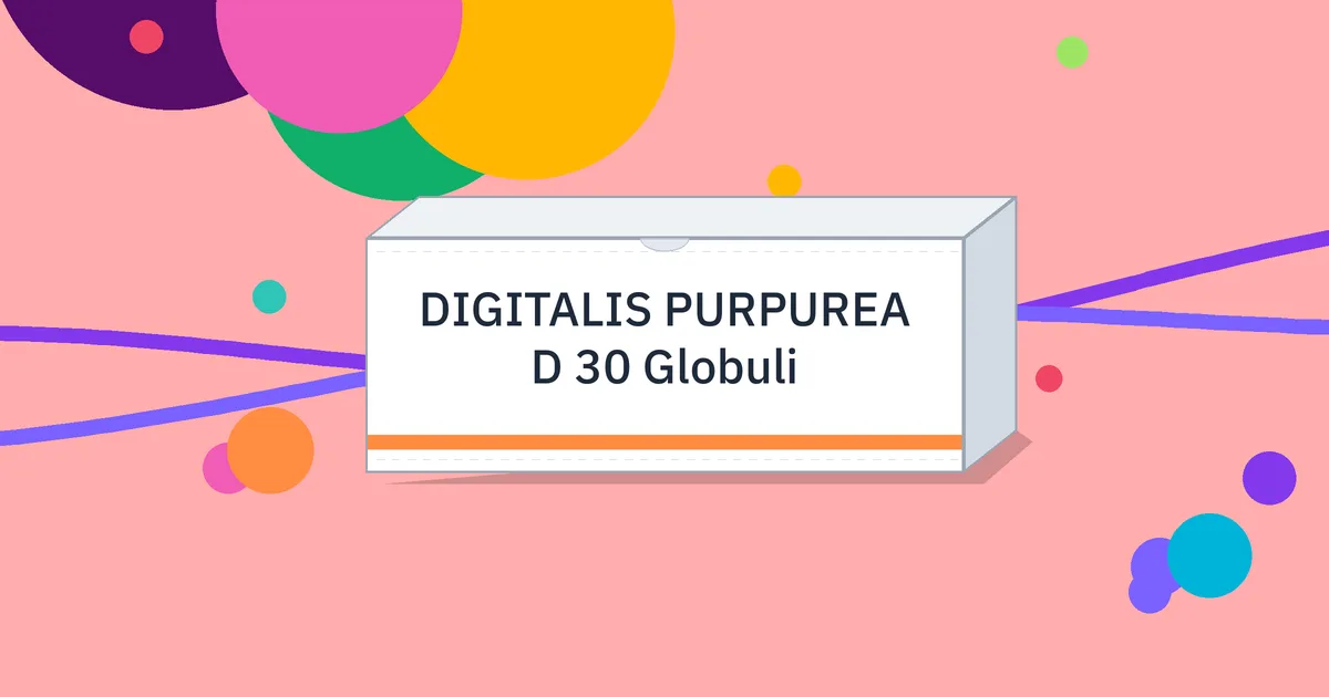 Symbolbild: Packung mit der Aufschrift DIGITALIS PURPUREA D 30 Globuli (PZN 00908159) – Verfügbarkeit und Bezug in Apotheken in Frankfurt am Main