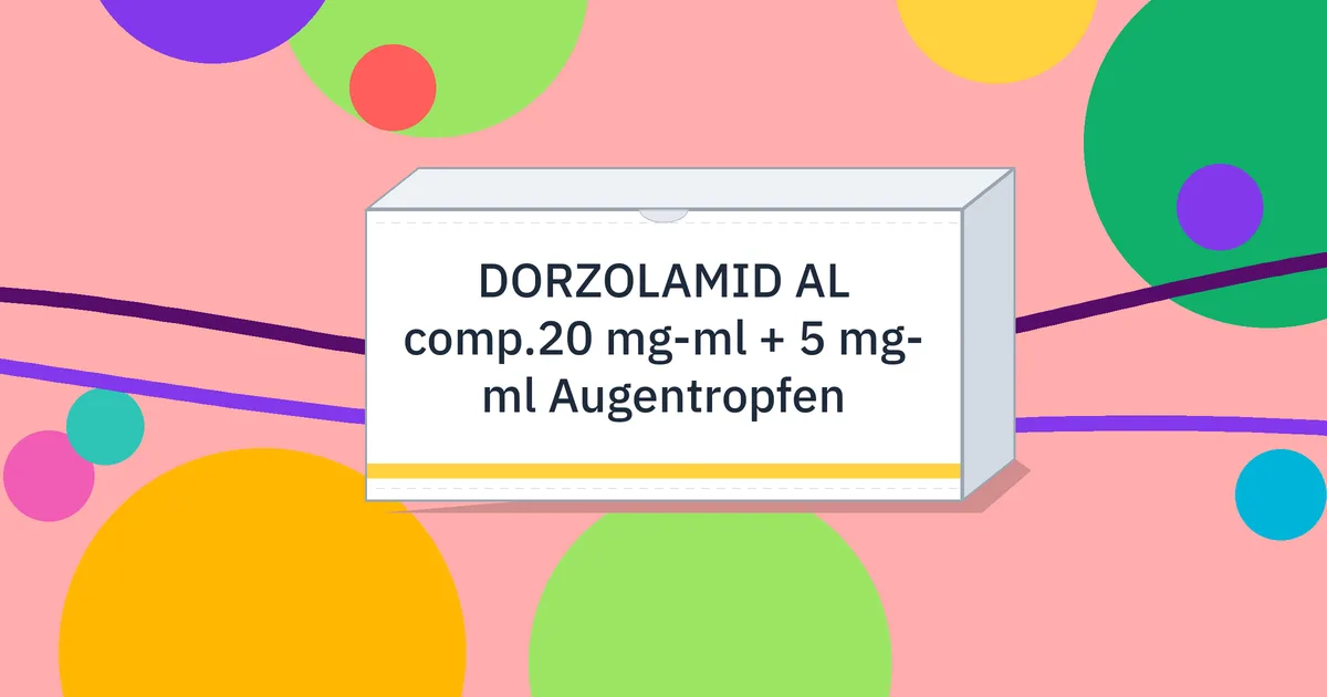 Symbolbild: Packung mit der Aufschrift DORZOLAMID AL comp.20 mg-ml + 5 mg-ml Augentropfen (PZN 07794724) – Verfügbarkeit und Bezug in Apotheken in Frankfurt am Main