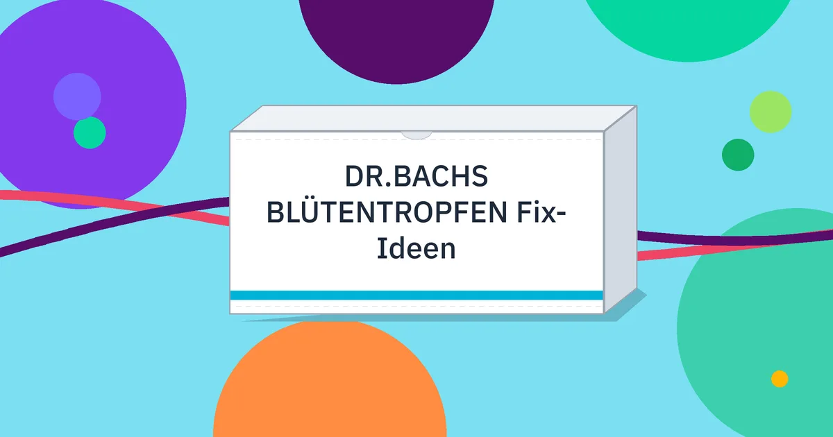 Symbolbild: Packung mit der Aufschrift DR.BACHS BLÜTENTROPFEN Fix-Ideen (PZN 17193871) – Verfügbarkeit und Bezug in Apotheken in Frankfurt am Main