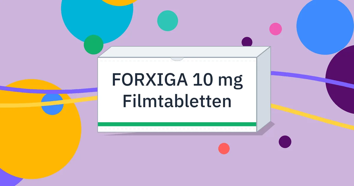 Symbolbild: Packung mit der Aufschrift FORXIGA 10 mg Filmtabletten (PZN 18316092) – Verfügbarkeit und Bezug in Apotheken in Frankfurt am Main