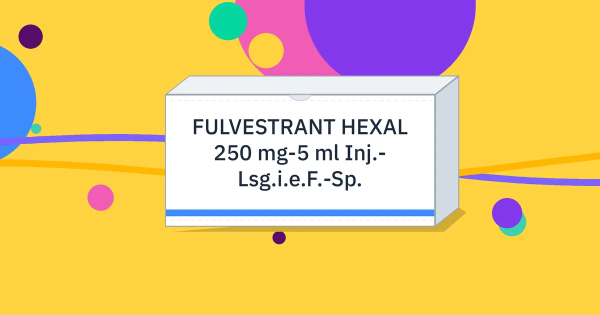 Symbolbild: Packung mit der Aufschrift FULVESTRANT HEXAL 250 mg-5 ml Inj.-Lsg.i.e.F.-Sp. (PZN 11189928) – Verfügbarkeit und Bezug in Apotheken in Frankfurt am Main