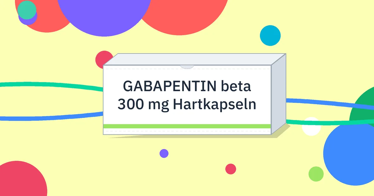 Symbolbild: Packung mit der Aufschrift GABAPENTIN beta 300 mg Hartkapseln (PZN 00792231) – Verfügbarkeit und Bezug in Apotheken in Frankfurt am Main