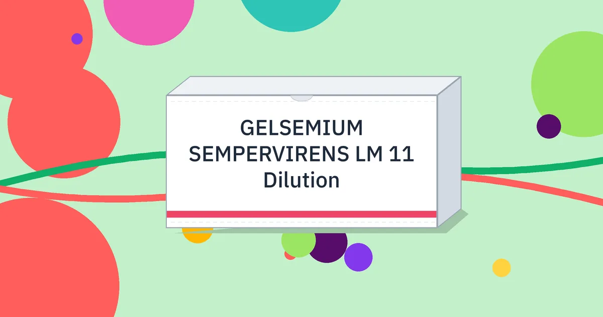 Symbolbild: Packung mit der Aufschrift GELSEMIUM SEMPERVIRENS LM 11 Dilution (PZN 12875761) – Verfügbarkeit und Bezug in Apotheken in Frankfurt am Main