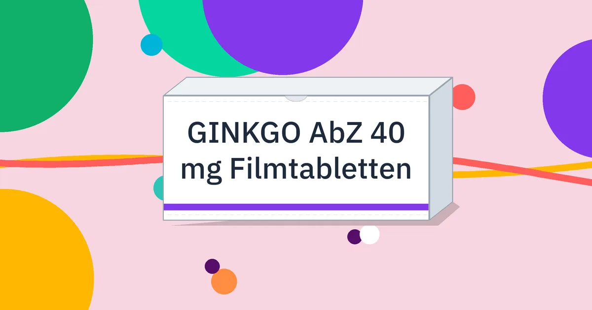Symbolbild: Packung mit der Aufschrift GINKGO AbZ 40 mg Filmtabletten (PZN 14164751) – Verfügbarkeit und Bezug in Apotheken in Frankfurt am Main