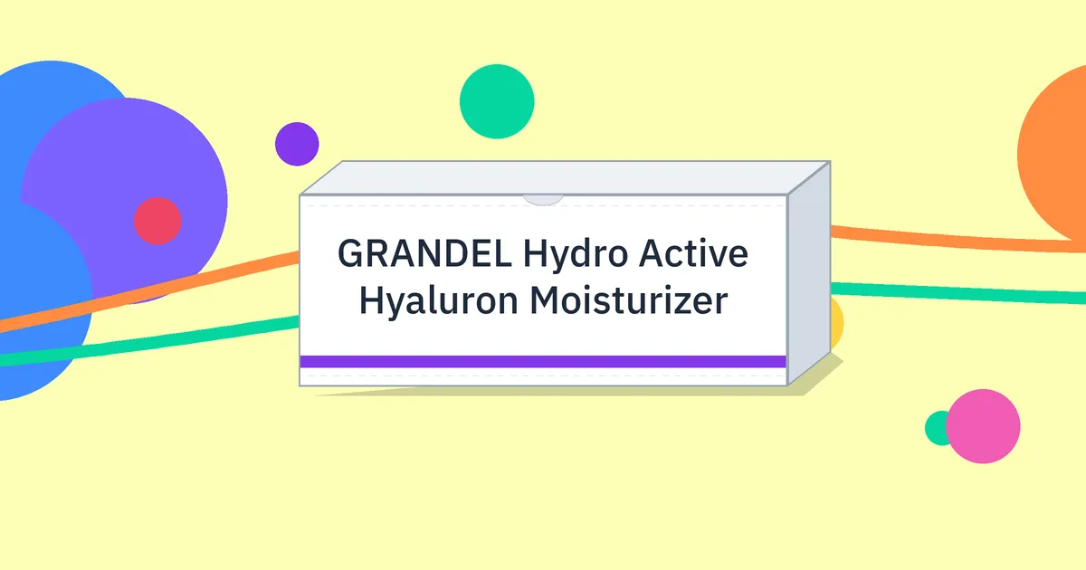 Symbolbild: Packung mit der Aufschrift GRANDEL Hydro Active Hyaluron Moisturizer (PZN 20160450) – Verfügbarkeit und Bezug in Apotheken in Frankfurt am Main