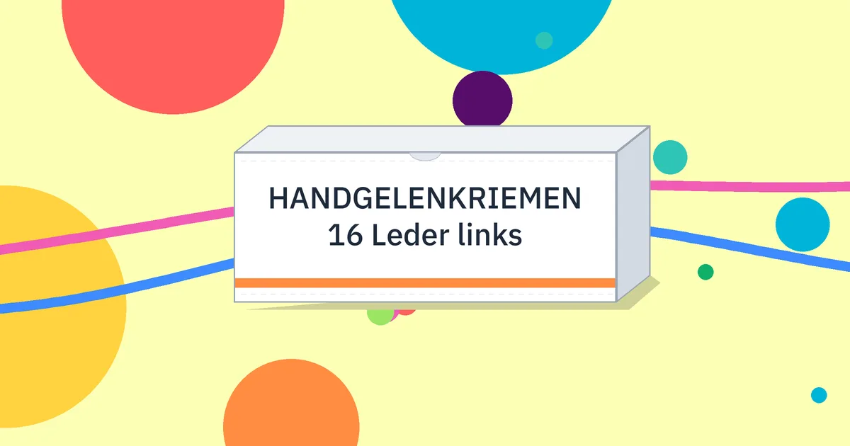 Symbolbild: Packung mit der Aufschrift HANDGELENKRIEMEN 16 Leder links (PZN 01727715) – Verfügbarkeit und Bezug in Apotheken in Frankfurt am Main
