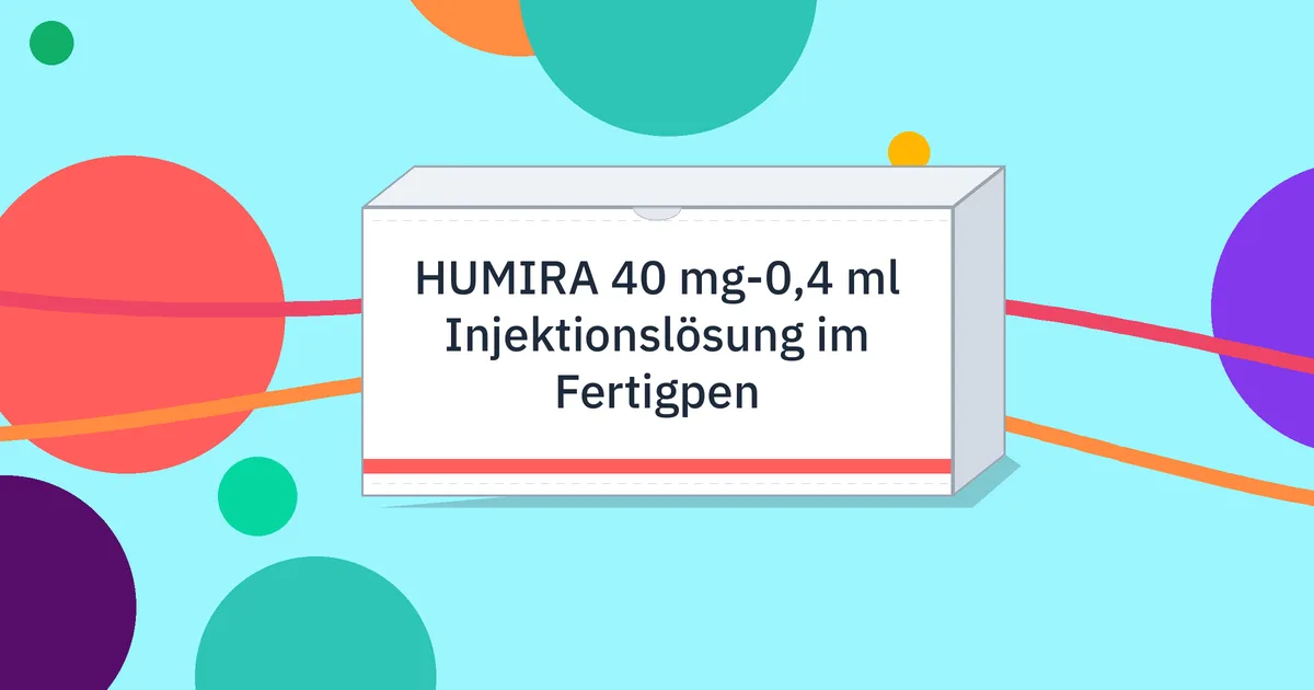 Symbolbild: Packung mit der Aufschrift HUMIRA 40 mg-0,4 ml Injektionslösung im Fertigpen (PZN 14299416) – Verfügbarkeit und Bezug in Apotheken in Frankfurt am Main