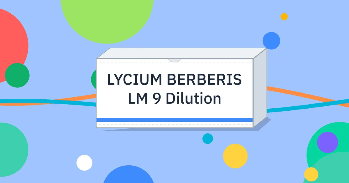 Symbolbild: Packung mit der Aufschrift LYCIUM BERBERIS LM 9 Dilution (PZN 13537061) – Verfügbarkeit und Bezug in Apotheken in Frankfurt am Main