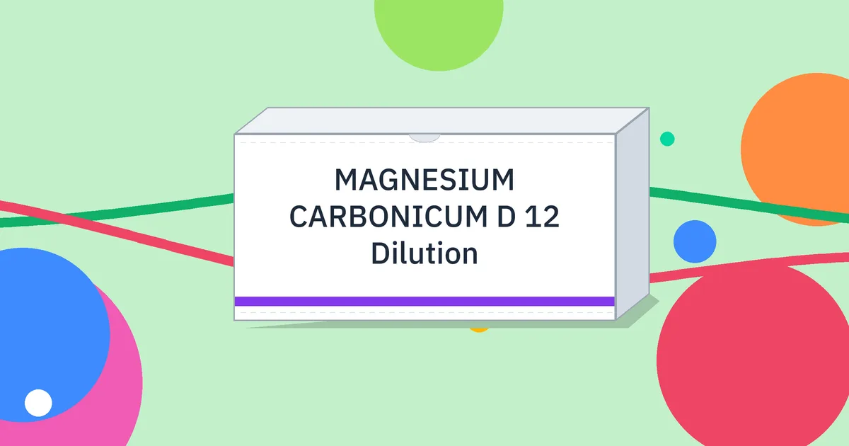 Symbolbild: Packung mit der Aufschrift MAGNESIUM CARBONICUM D 12 Dilution (PZN 02118183) – Verfügbarkeit und Bezug in Apotheken in Frankfurt am Main