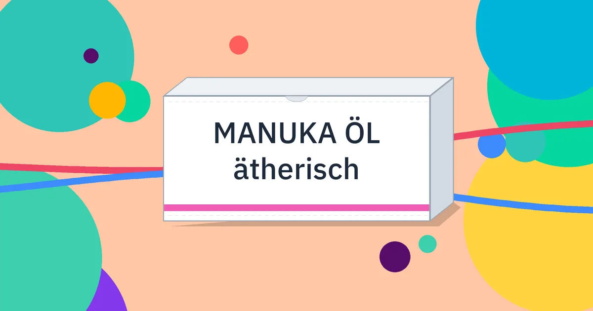 Symbolbild: Packung mit der Aufschrift MANUKA ÖL ätherisch (PZN 00720869) – Verfügbarkeit und Bezug in Apotheken in Frankfurt am Main