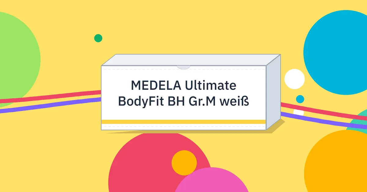 Symbolbild: Packung mit der Aufschrift MEDELA Ultimate BodyFit BH Gr.M weiß (PZN 16356615) – Verfügbarkeit und Bezug in Apotheken in Frankfurt am Main
