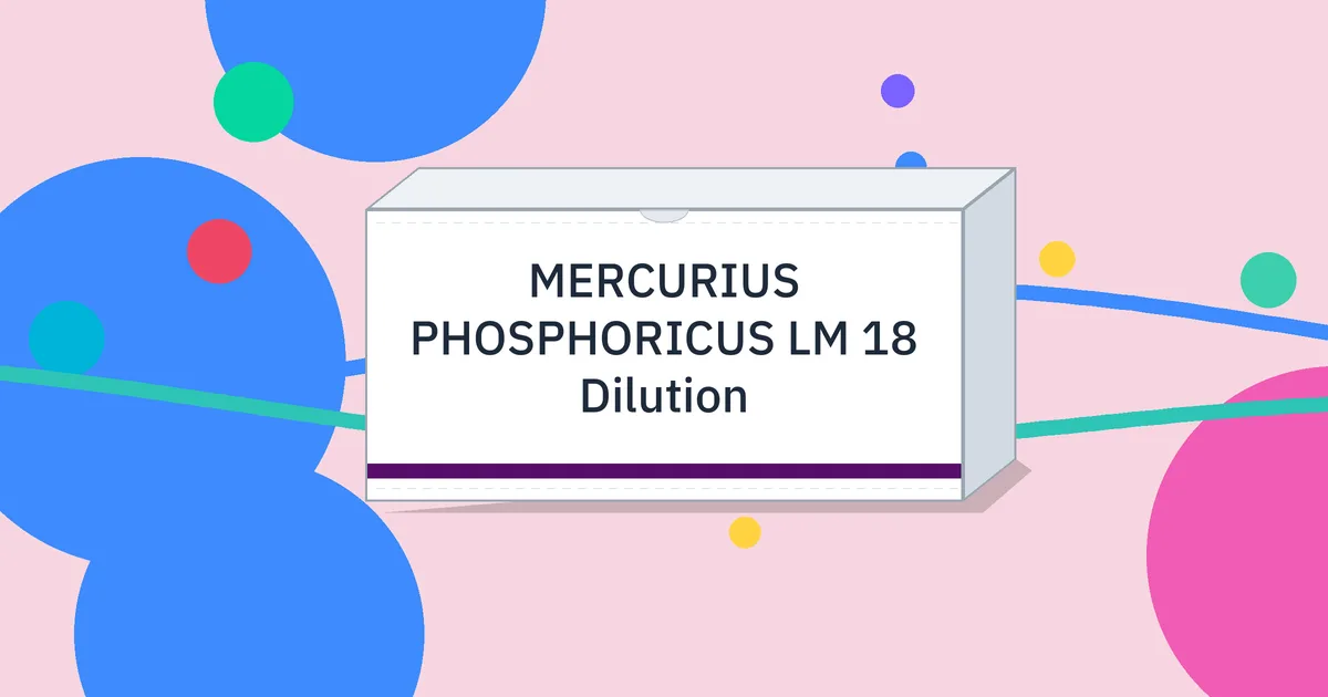 Symbolbild: Packung mit der Aufschrift MERCURIUS PHOSPHORICUS LM 18 Dilution (PZN 12952763) – Verfügbarkeit und Bezug in Apotheken in Frankfurt am Main