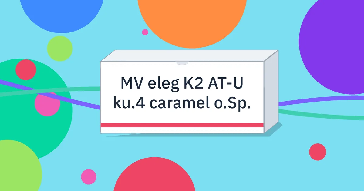 Symbolbild: Packung mit der Aufschrift MV eleg K2 AT-U ku.4 caramel o.Sp. (PZN 00530301) – Verfügbarkeit und Bezug in Apotheken in Frankfurt am Main