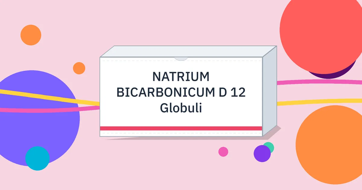 Symbolbild: Packung mit der Aufschrift NATRIUM BICARBONICUM D 12 Globuli (PZN 00001413) – Verfügbarkeit und Bezug in Apotheken in Frankfurt am Main