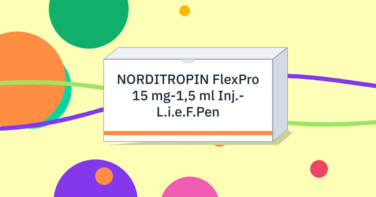 Symbolbild: Packung mit der Aufschrift NORDITROPIN FlexPro 15 mg-1,5 ml Inj.-L.i.e.F.Pen (PZN 13515361) – Verfügbarkeit und Bezug in Apotheken in Frankfurt am Main
