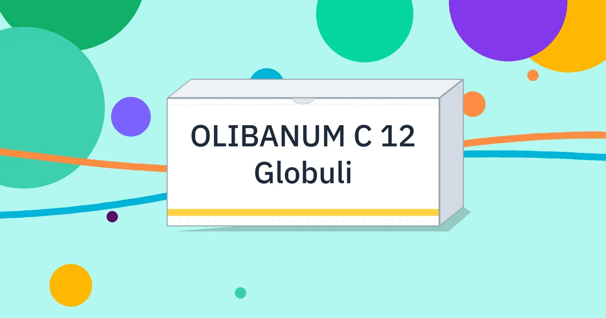 Symbolbild: Packung mit der Aufschrift OLIBANUM C 12 Globuli (PZN 19718964) – Verfügbarkeit und Bezug in Apotheken in Frankfurt am Main