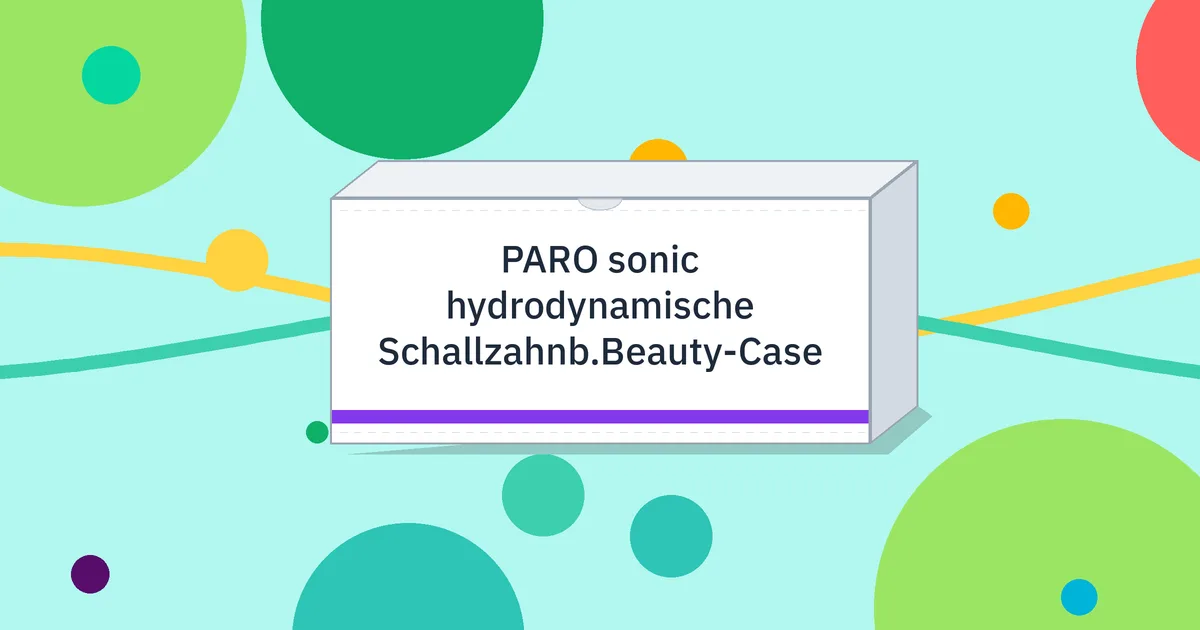 Symbolbild: Packung mit der Aufschrift PARO sonic hydrodynamische Schallzahnb.Beauty-Case (PZN 17372361) – Verfügbarkeit und Bezug in Apotheken in Frankfurt am Main