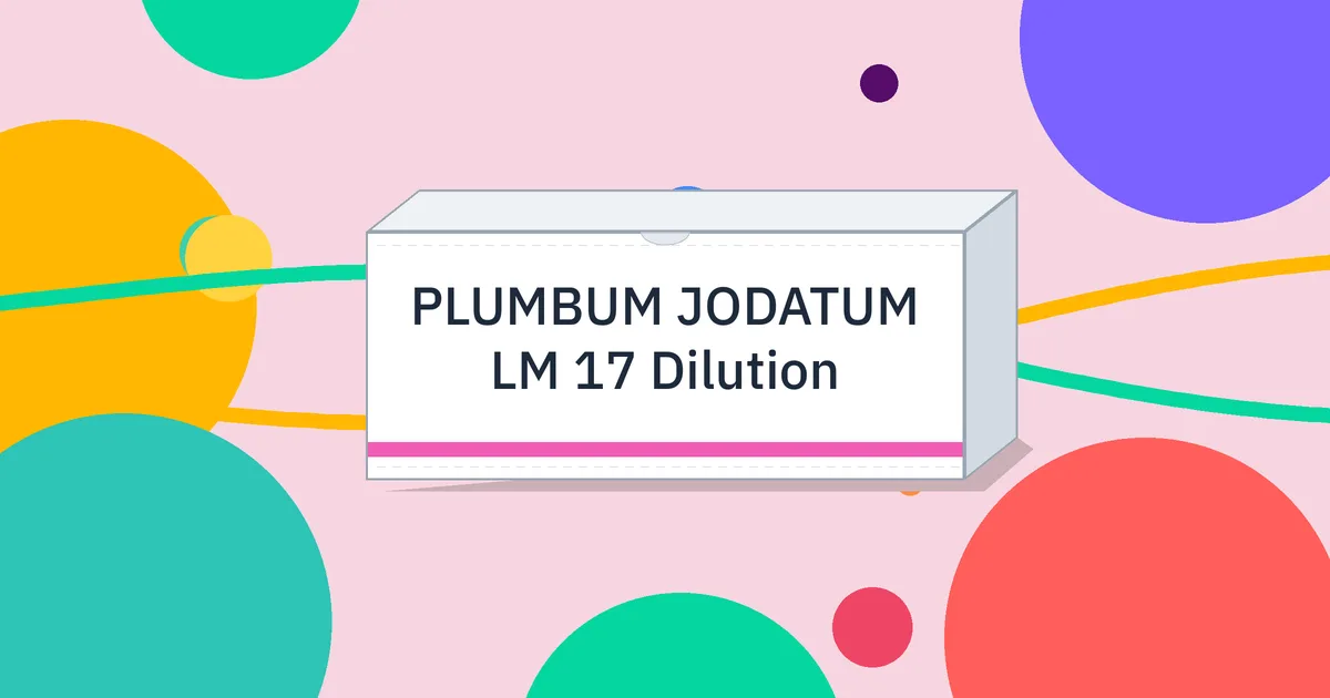 Symbolbild: Packung mit der Aufschrift PLUMBUM JODATUM LM 17 Dilution (PZN 13040751) – Verfügbarkeit und Bezug in Apotheken in Frankfurt am Main