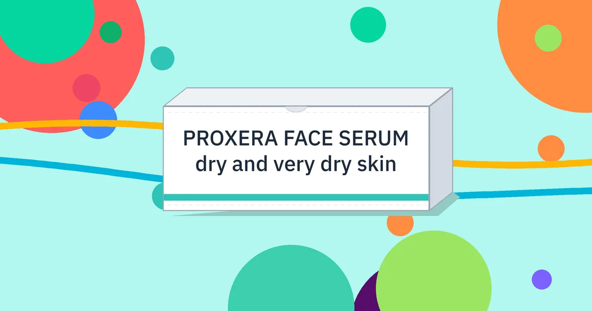 Symbolbild: Packung mit der Aufschrift PROXERA FACE SERUM dry and very dry skin (PZN 12478876) – Verfügbarkeit und Bezug in Apotheken in Frankfurt am Main