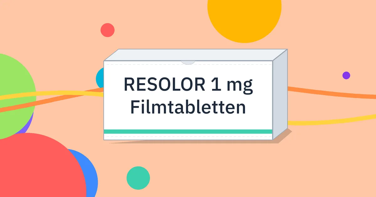 Symbolbild: Packung mit der Aufschrift RESOLOR 1 mg Filmtabletten (PZN 05541568) – Verfügbarkeit und Bezug in Apotheken in Frankfurt am Main