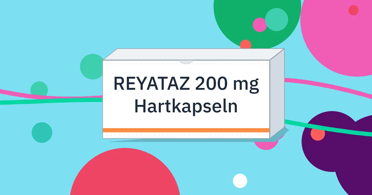 Symbolbild: Packung mit der Aufschrift REYATAZ 200 mg Hartkapseln (PZN 09544368) – Verfügbarkeit und Bezug in Apotheken in Frankfurt am Main