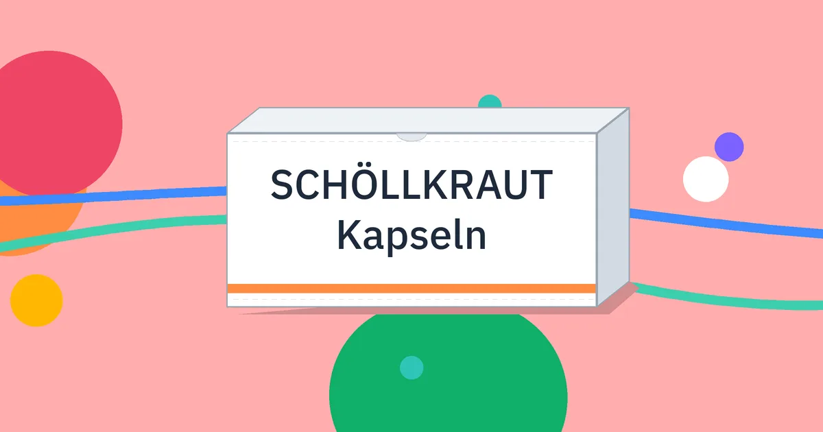 Symbolbild: Packung mit der Aufschrift SCHÖLLKRAUT Kapseln (PZN 02337028) – Verfügbarkeit und Bezug in Apotheken in Frankfurt am Main