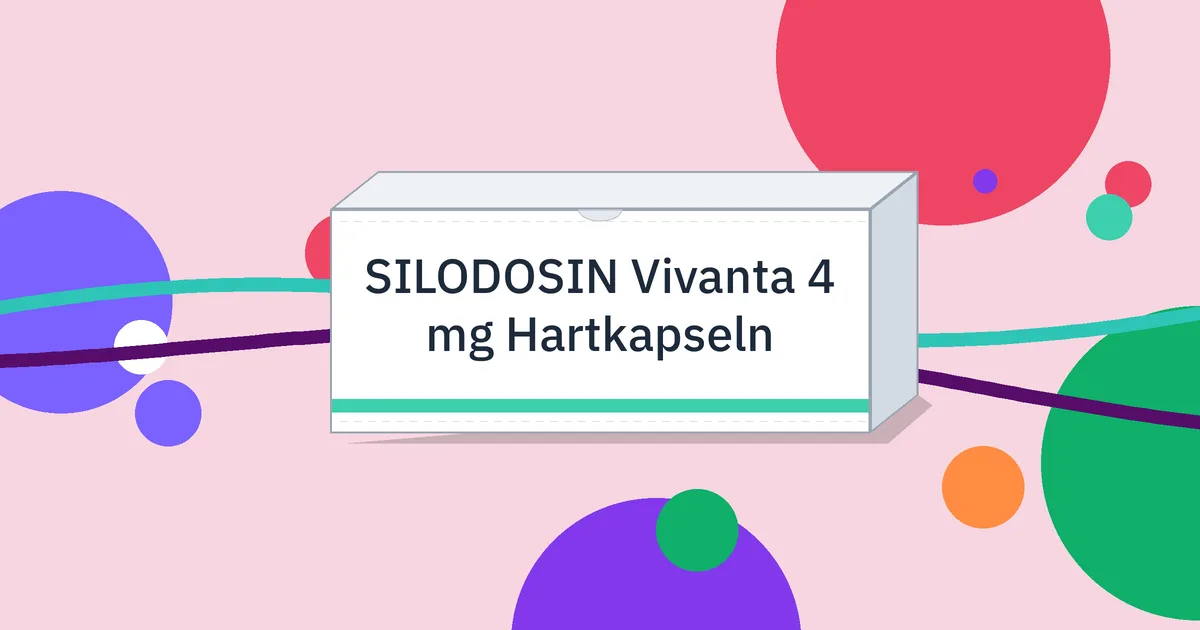 Symbolbild: Packung mit der Aufschrift SILODOSIN Vivanta 4 mg Hartkapseln (PZN 18106609) – Verfügbarkeit und Bezug in Apotheken in Frankfurt am Main