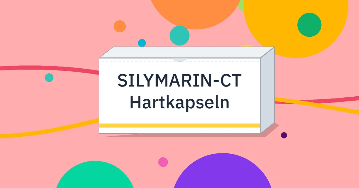 Symbolbild: Packung mit der Aufschrift SILYMARIN-CT Hartkapseln (PZN 04191310) – Verfügbarkeit und Bezug in Apotheken in Frankfurt am Main