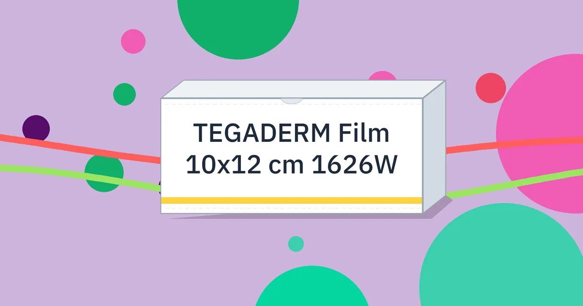 Symbolbild: Packung mit der Aufschrift TEGADERM Film 10x12 cm 1626W (PZN 03672757) – Verfügbarkeit und Bezug in Apotheken in Frankfurt am Main