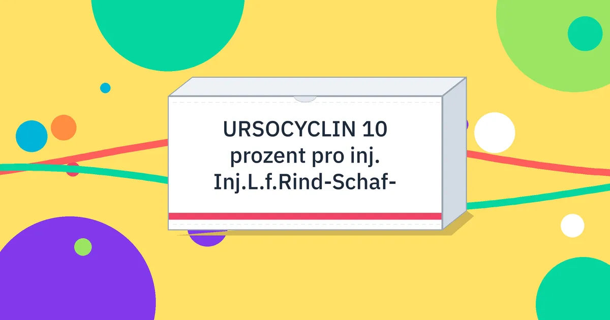 Symbolbild: Packung mit der Aufschrift URSOCYCLIN 10 prozent pro inj. Inj.L.f.Rind-Schaf- (PZN 01986322) – Verfügbarkeit und Bezug in Apotheken in Frankfurt am Main