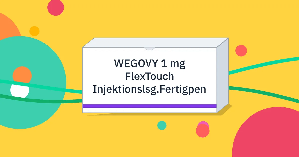 Symbolbild: Packung mit der Aufschrift WEGOVY 1 mg FlexTouch Injektionslsg.Fertigpen (PZN 19370047) – Verfügbarkeit und Bezug in Apotheken in Frankfurt am Main