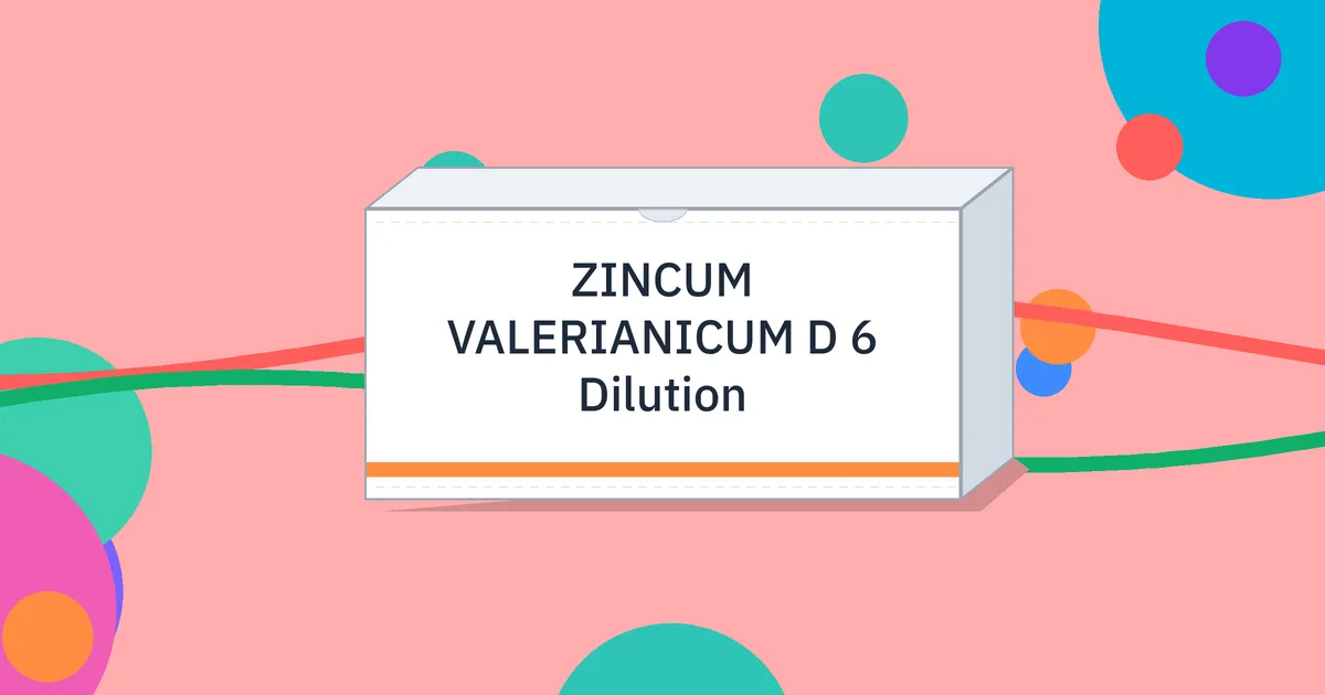 Symbolbild: Packung mit der Aufschrift ZINCUM VALERIANICUM D 6 Dilution (PZN 01789283) – Verfügbarkeit und Bezug in Apotheken in Frankfurt am Main