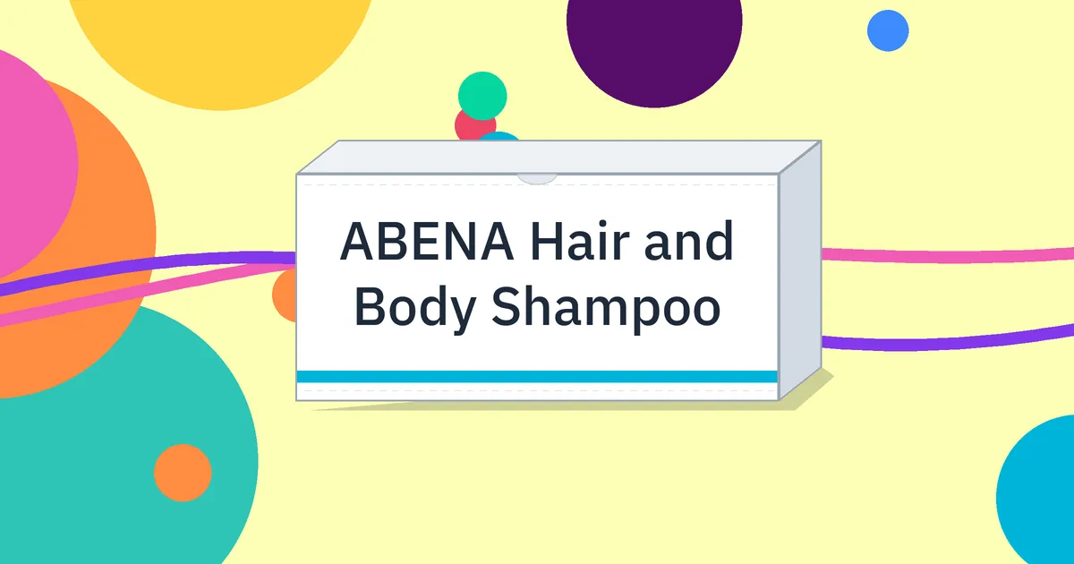Symbolbild: Packung mit der Aufschrift ABENA Hair and Body Shampoo (PZN 18782291) – Verfügbarkeit und Bezug in Apotheken in Frankfurt am Main