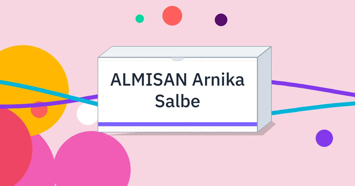 Symbolbild: Packung mit der Aufschrift ALMISAN Arnika Salbe (PZN 01540678) – Verfügbarkeit und Bezug in Apotheken in Frankfurt am Main
